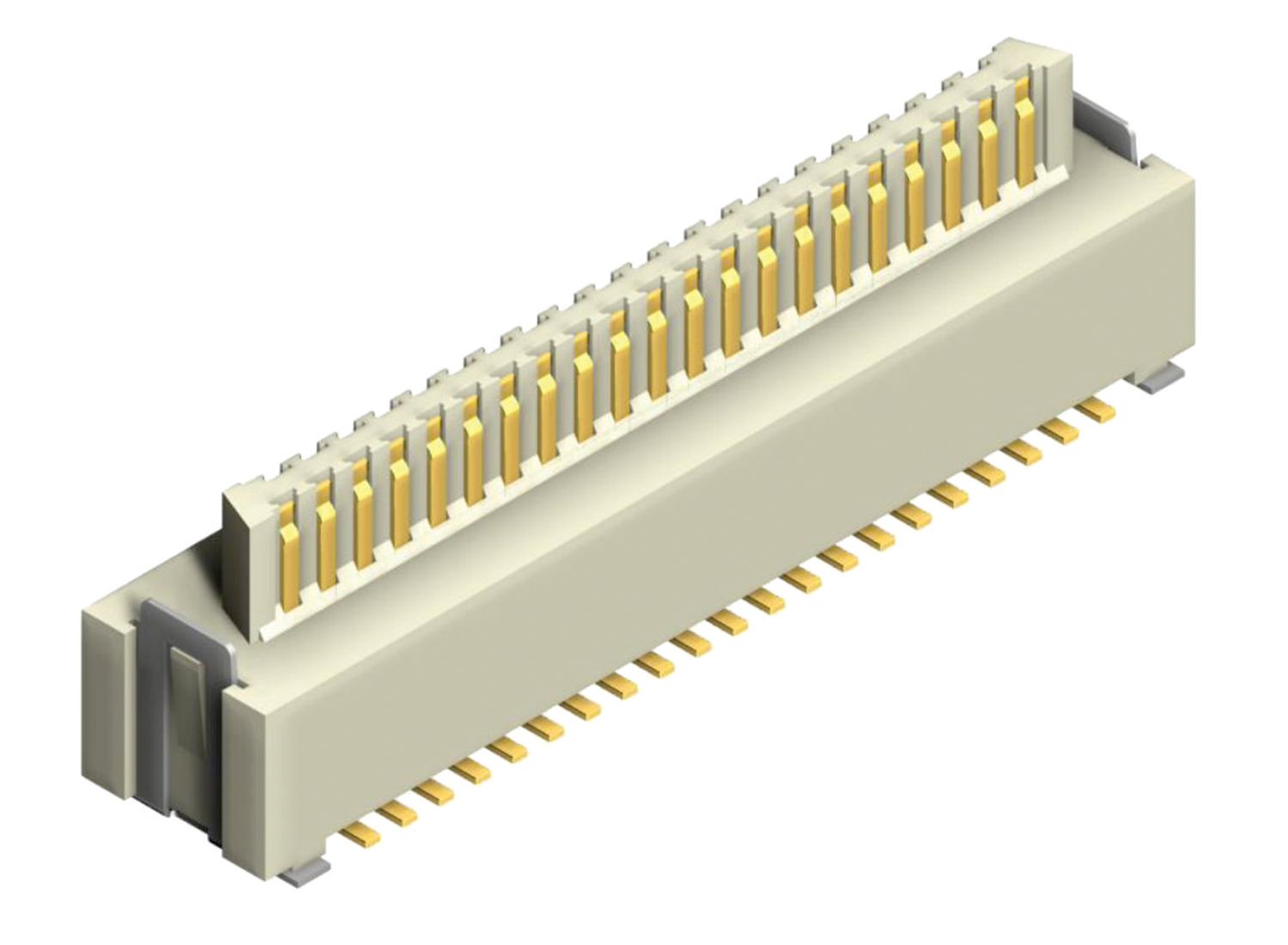 1.0mm Fine Pitch Board to Board Plug To Socket Connector Height 6.96mm ...