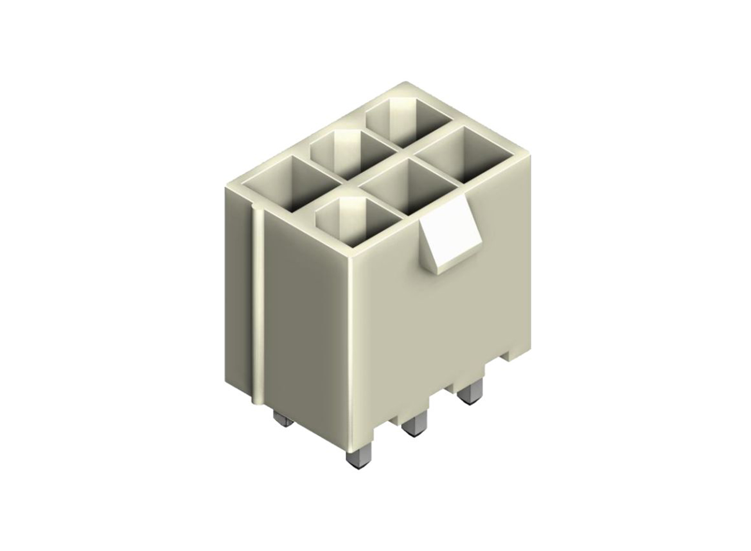 4.20mm Wire to Board Wafer Double Rows Molding Straight Dip Type