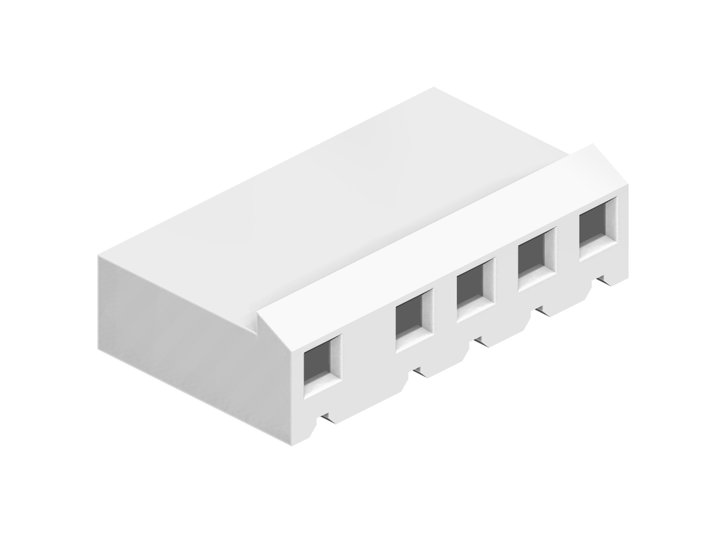 5.0/7.5mm Wire to Board Housing Single Row Connector