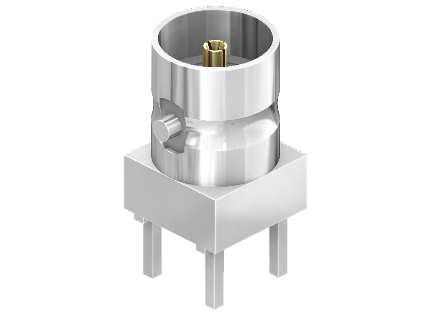 MINI BNC Receptacle Straight Dip Type 7084-SJ1701