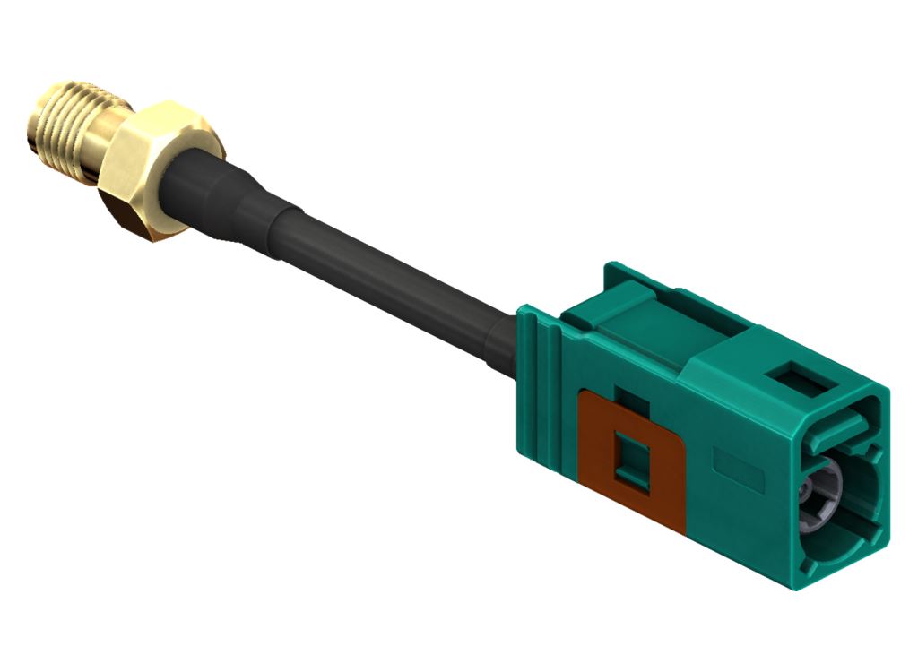 FAKRA A To SMA Receptacle Coaxial Cable FAKRA-001